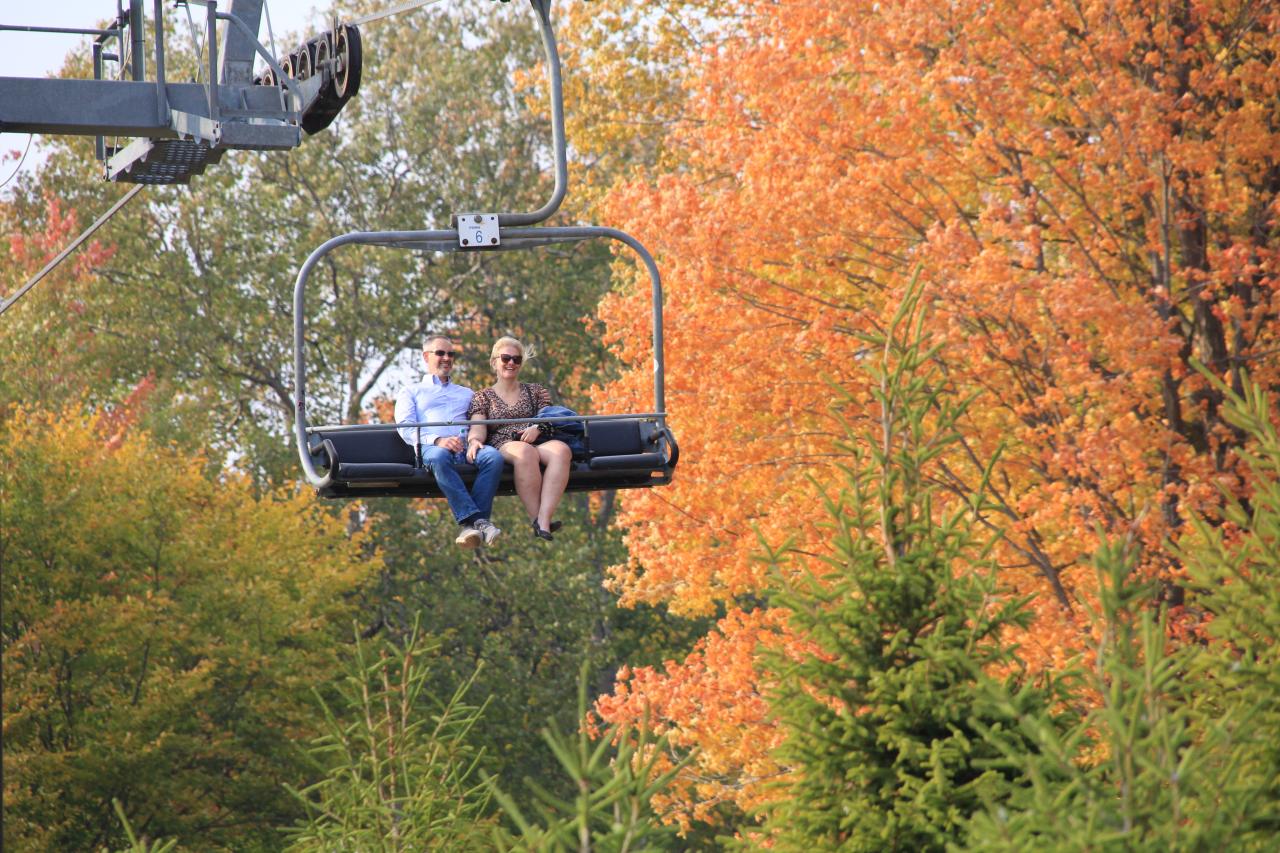 Scenic Chairlift Rides | Crystal Mountain Michigan