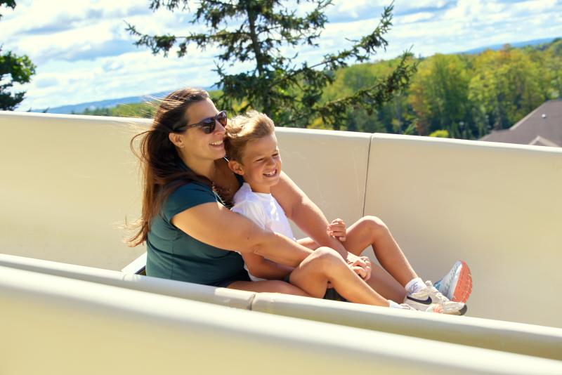 Crystal Coaster Alpine Slide | Crystal Mountain Michigan