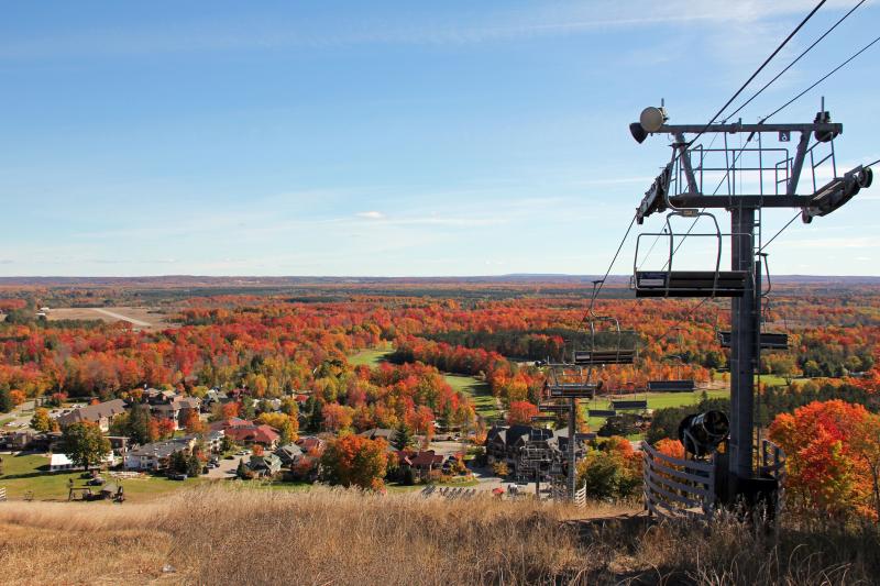 Scenic Chairlift Rides | Crystal Mountain Michigan